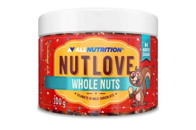 Allnutrition NutLove Whole nuts 300 g 9.49€ cena tiešsaistē | MrBiceps.lv
